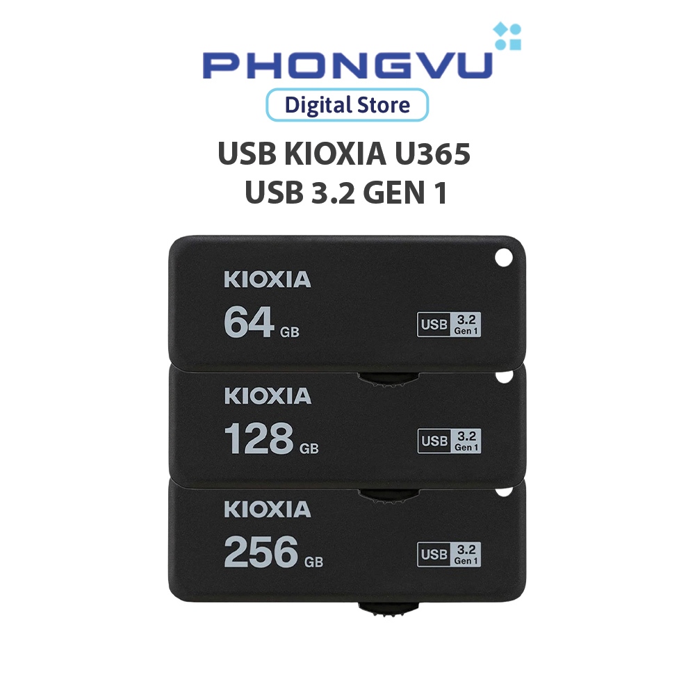 ổ cứng di động/ USB Kioxia U365 USB 3.2 Gen 1 - Bảo hành 60 tháng ...