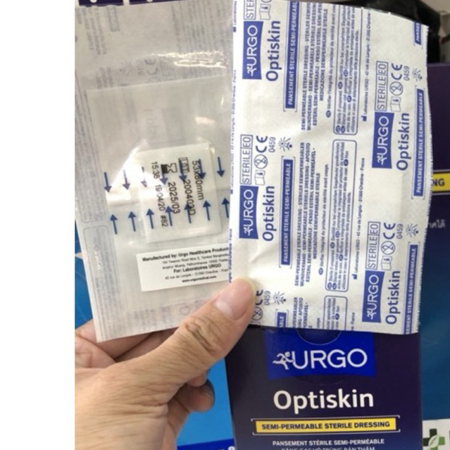 ️53x80mm BĂNG KEO DÁN CÓ GẠC VÔ TRÙNG CHỐNG KHÔNG THẤM NƯỚC URGO ...