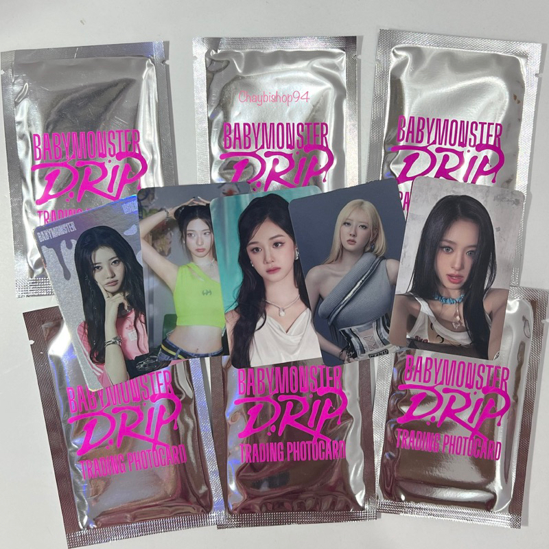 [DRIP] BABYMONSTER TRADING PHOTOCARD | Shopee Việt Nam