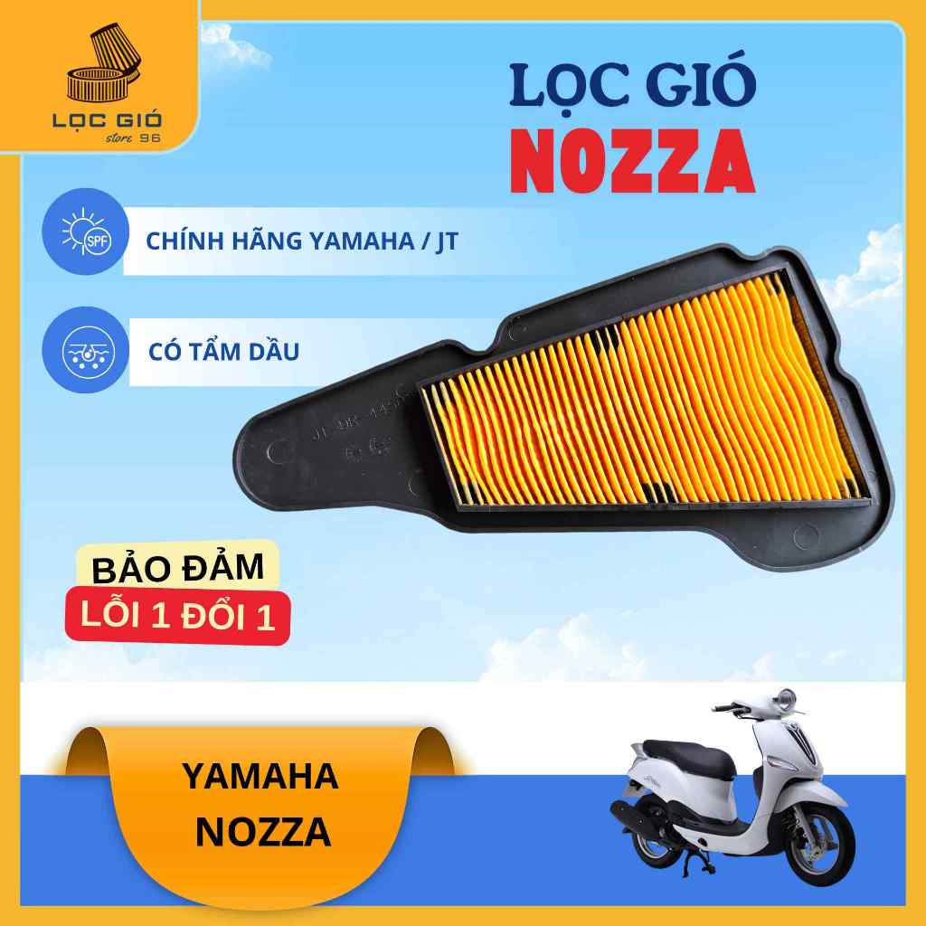 Lọc Gió Xe Nozza 115cc Chính Hãng Yamaha/ JT Có Tẩm Dầu | Shopee Việt Nam