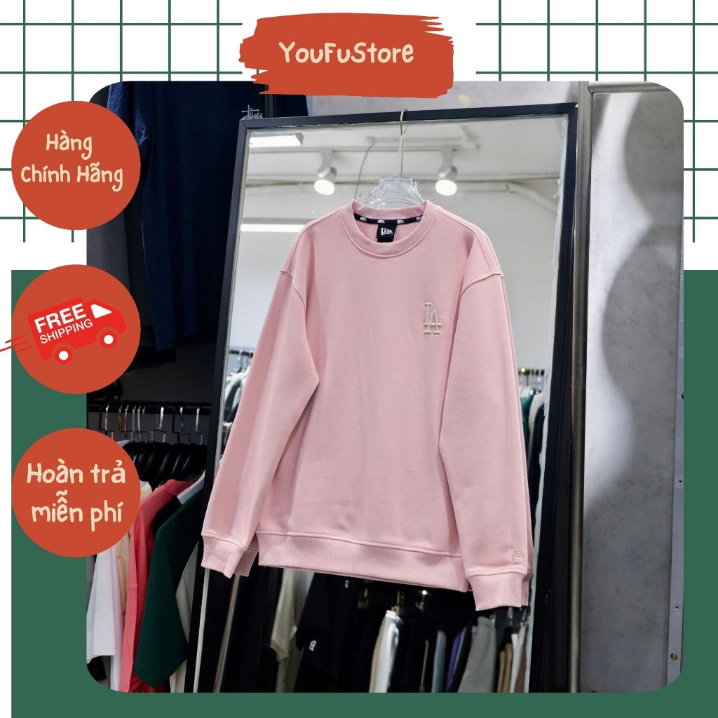 Sweater New Era LA Hồng hàng Chính Hãng Code:13350924 | YouFu Store ...