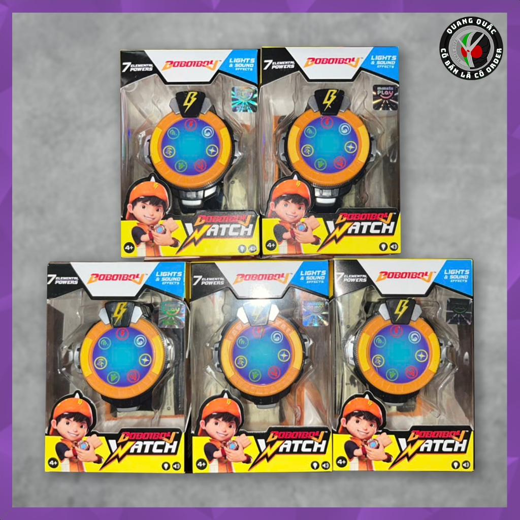 [HÀNG MỚI VỀ] Mô hình đồ chơi chính hãng Malaysia BoBoiBoy Watch ...