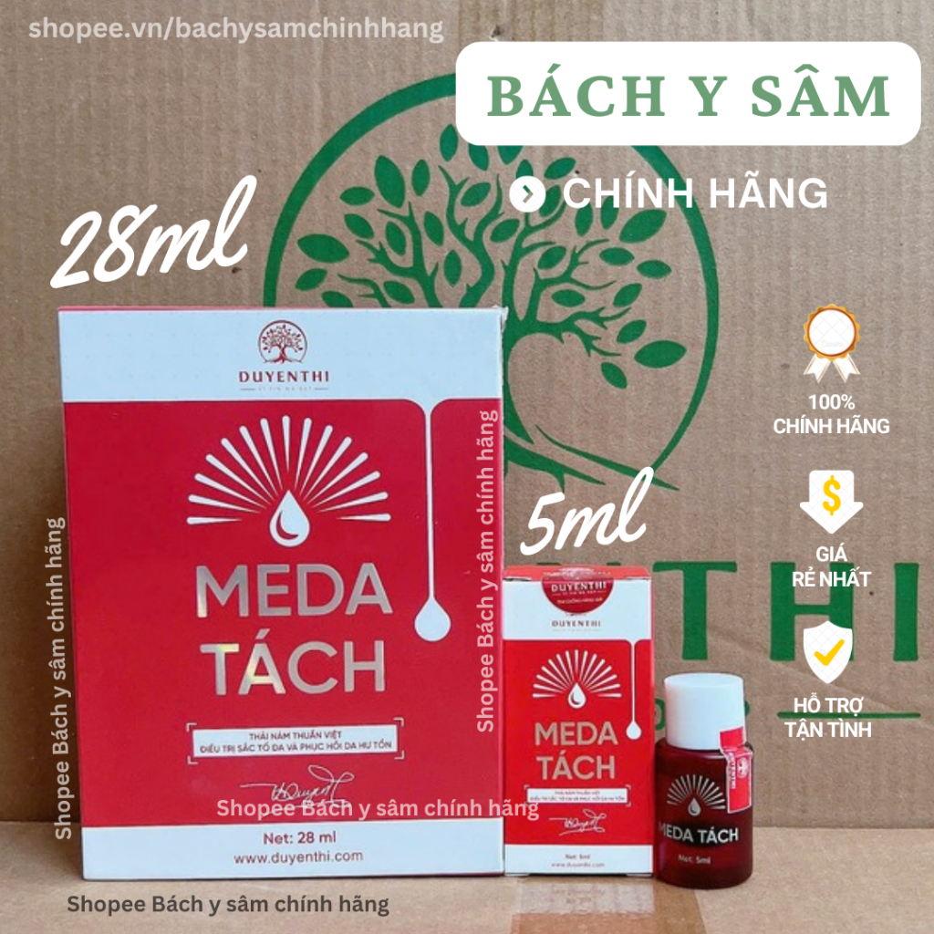 Meda tách Duyên Thị Bách Y Sâm Tái Tạo Da Thế Hệ mới 5ml 28ml | Shopee ...