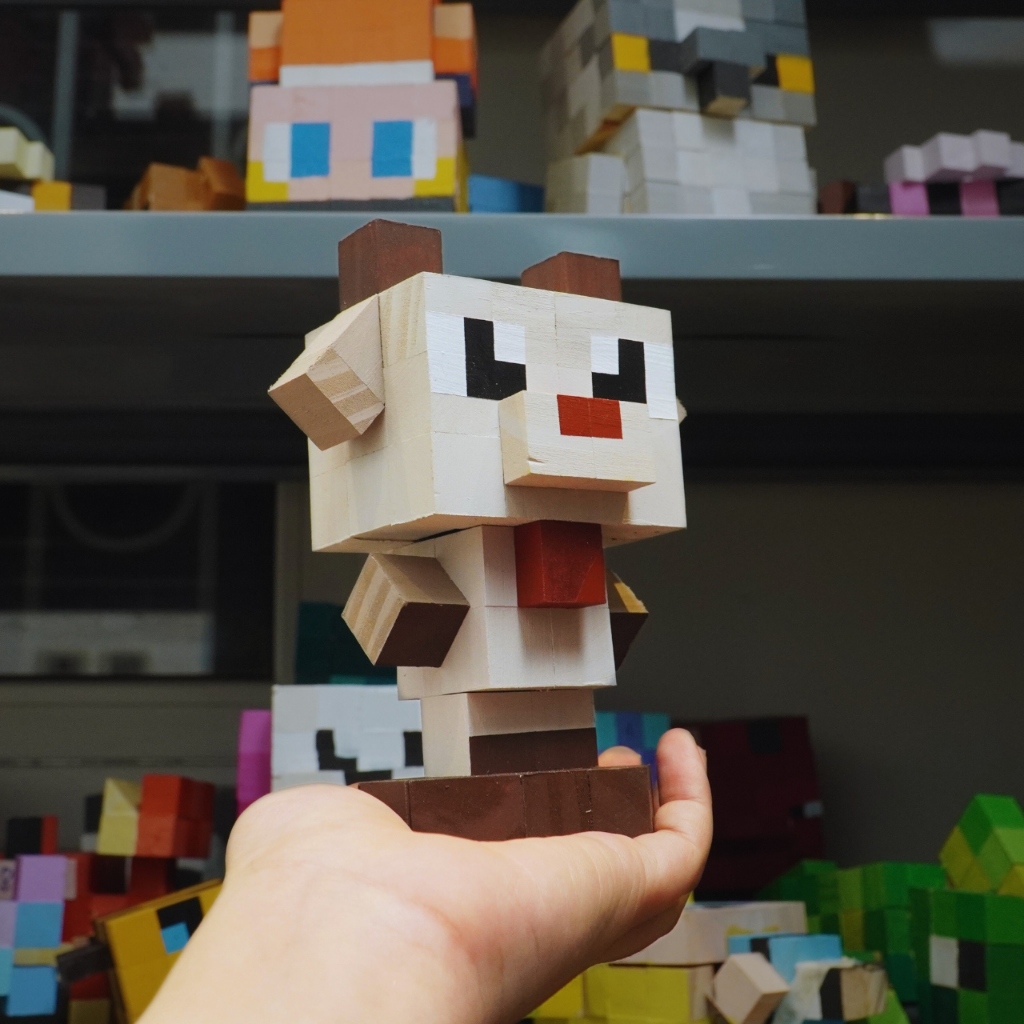 Mô Hình Gỗ 12 Con Giáp Mùi Dê | Sx Thủ Công | Quà Tặng Trưng Bày Sưu Tập (Tô Sẵn & KIT Tự Tô Màu ...