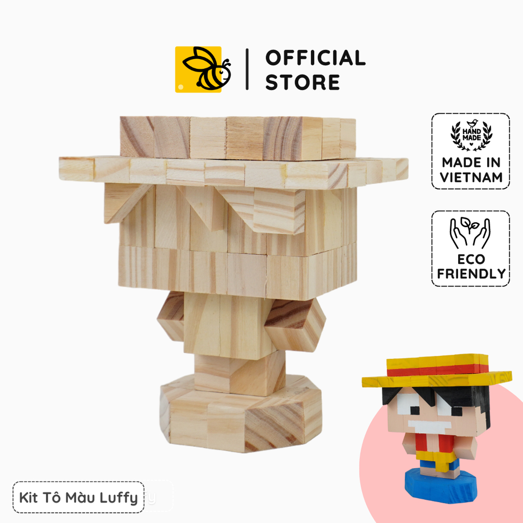 DIY Kit Tô Màu Monkey D.Luffy | Shopee Việt Nam