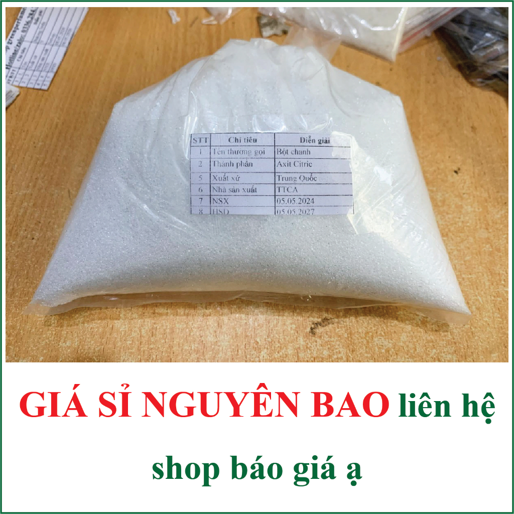 Axit Chanh, Axit Citric, Acid Citric, Bột Chanh, Bột Chua, Dùng Để Tẩy ...