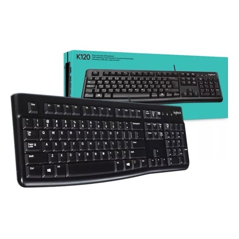 Bàn phím Logitech K120 chính hãng | Shopee Việt Nam