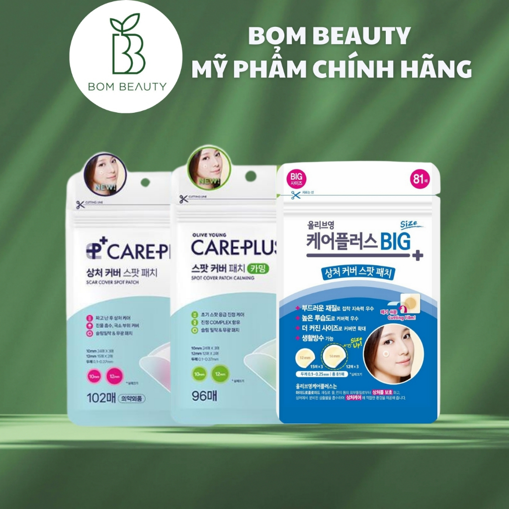 Miếng dán mụn Careplus Olive Young Oliveyoung care plus | Shopee Việt Nam