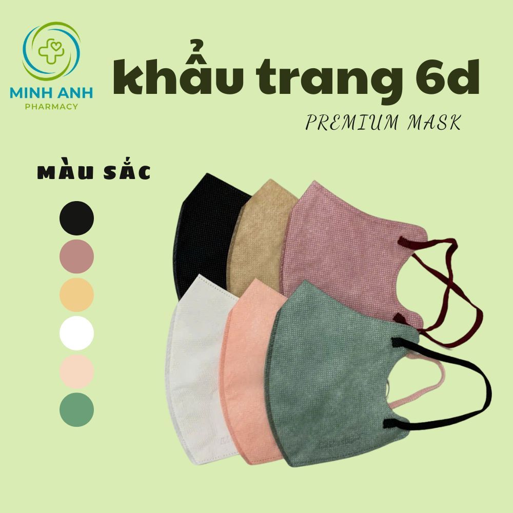Thùng 100 Chiếc Khẩu Trang AK MASK 6D Pro Mask Cao cấp lọc khuẩn chống ...