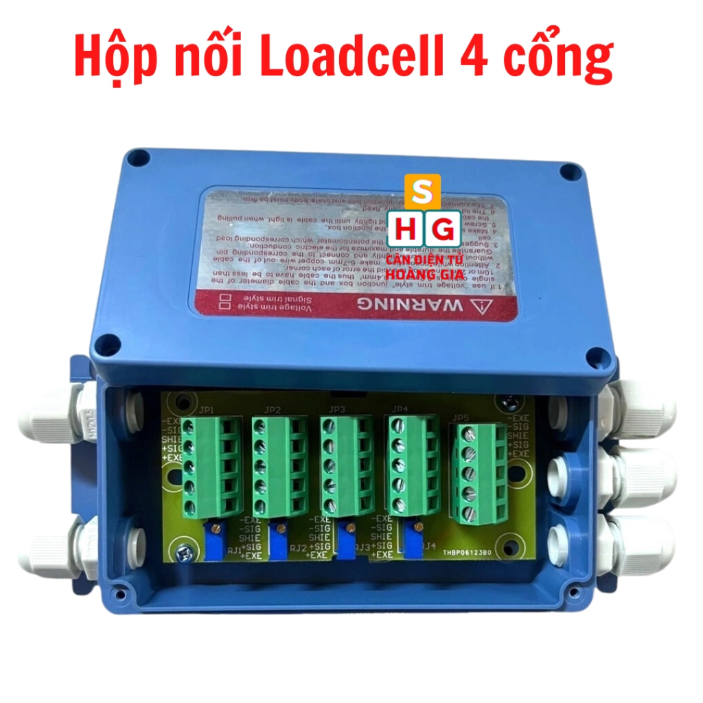 Hộp nối đầu cân điện tử Junction box – Mạch cộng loadcell điện tử 2 đến 4 cổng | Shopee Việt Nam