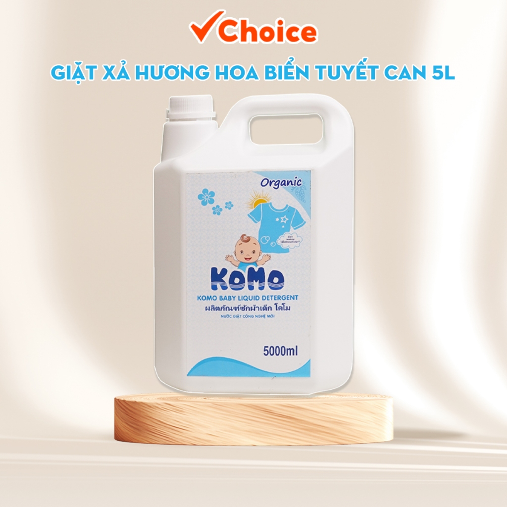 [Choice] Nước Giặt Xả Komo VN Komo-5 Hương Hoa Biển Tuyết Dùng Được Cho ...