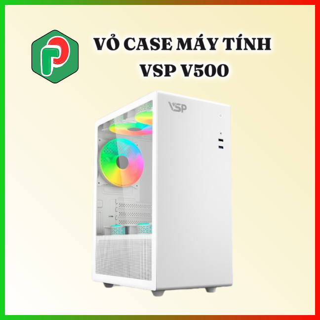 Vỏ Case máy tính VSP V500 | Shopee Việt Nam