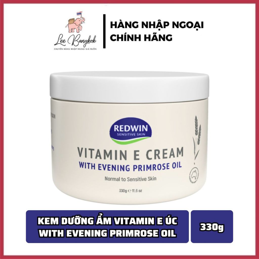 [MẪU MỚI] Kem Dưỡng Ẩm Body Redwin Vitamin E Úc Cream With Evening ...