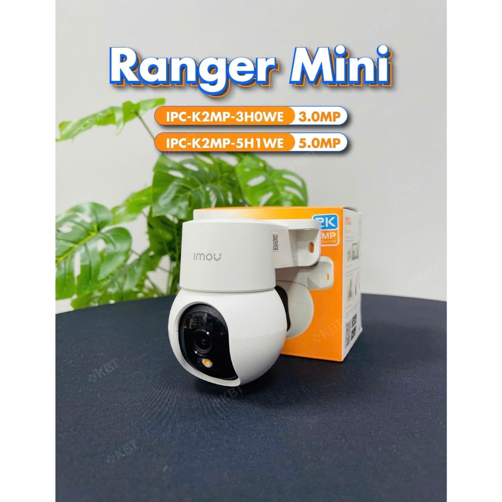 Camera Wifi IMOU Ranger Mini K2MP 3MP/5MP | Tích Hợp Chân Đế I Quay ...