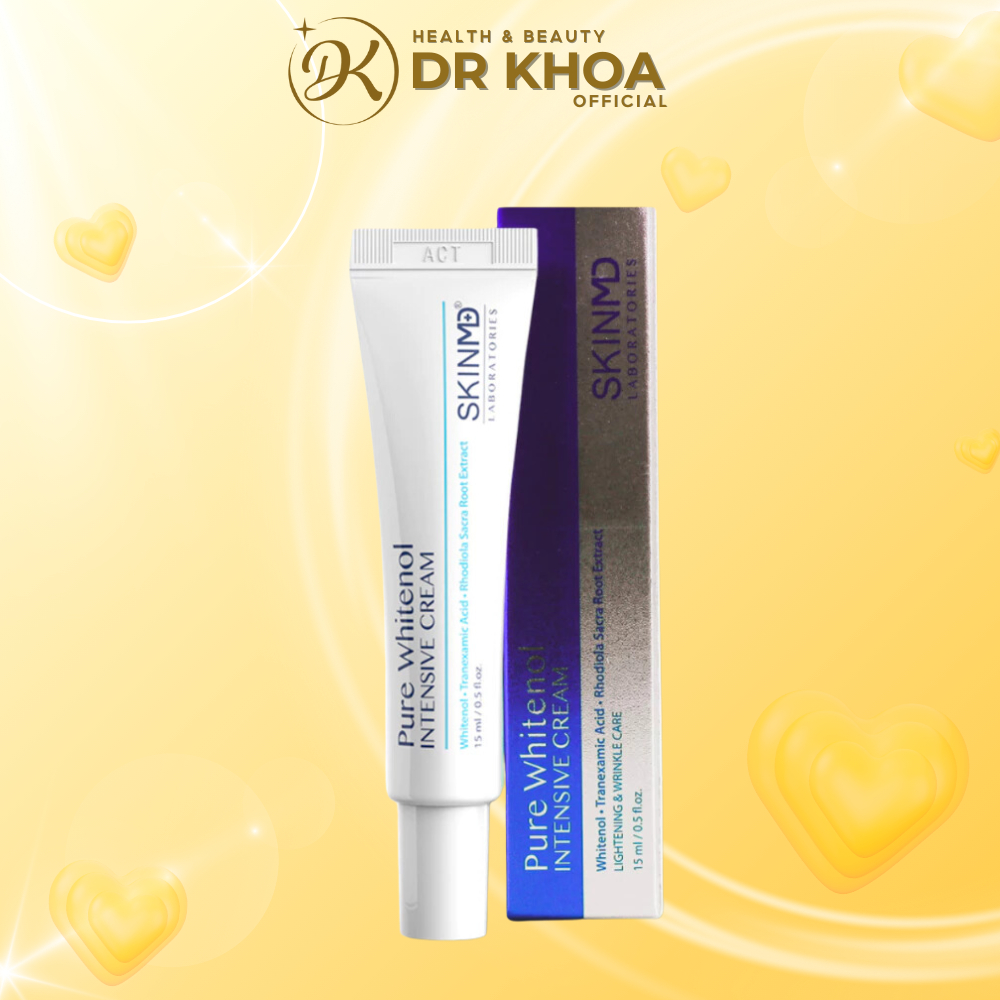 Kem dưỡng trắng da SkinMD Pure Whitenol Intensive Cream 15ml | Chính ...
