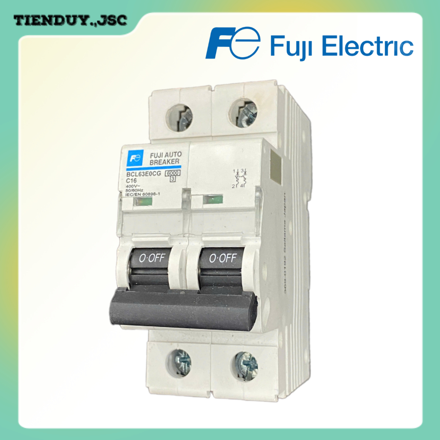 Cầu Dao Tự Động MCB Fuji Electric ( CB Tép ) BCL63E0CG 2P 2A~63A 6kA ...