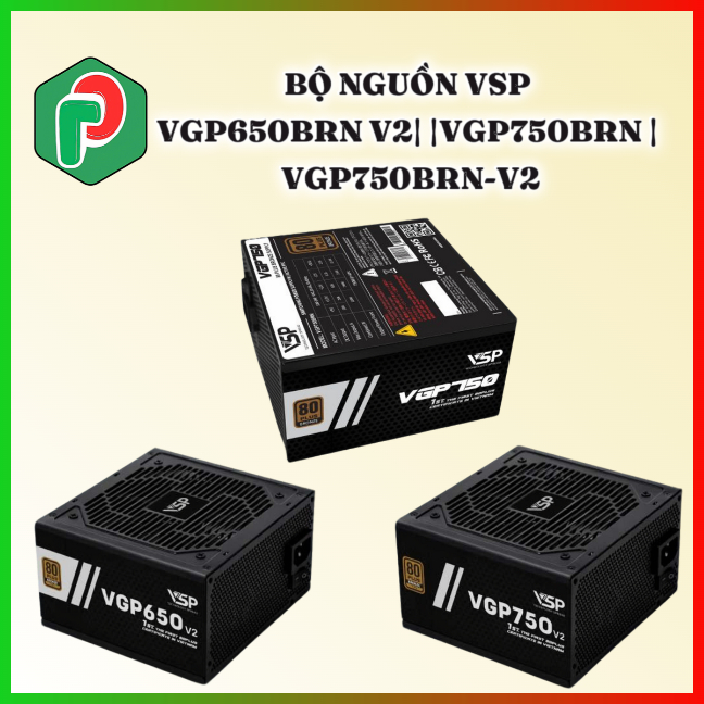 Bộ nguồn VSP VGP650BRN - 80Plus Bronze - 650W | Shopee Việt Nam