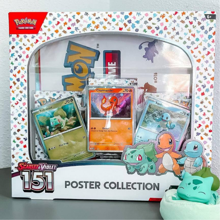 Hộp thẻ bài 151 Poster Collection Box - Pokemon Scarlet & Violet TCG ...