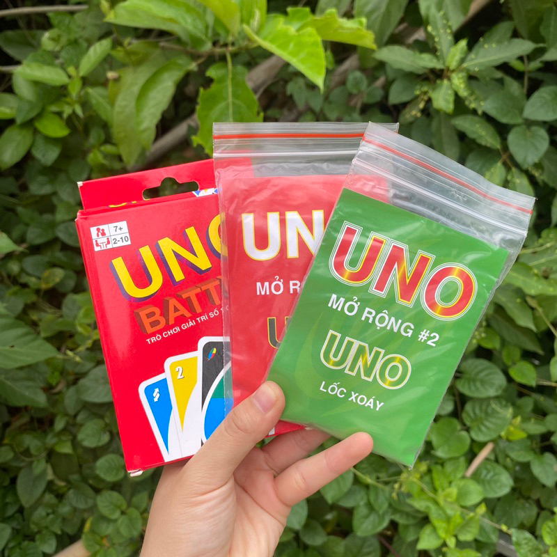 Combo Bài Uno Đại Chiến + Bản Mở Rộng 1 và Mở Rộng 2 - UNO Lốc Xoáy và ...