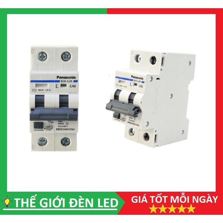 CB Aptomat chống giật PANASONIC 2P 16A,20A,25A,32A,40A,50A,63A chính hãng | Shopee Việt Nam