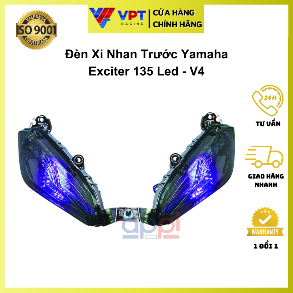Xi nhan EX135-2015 [Up LC], LC135 V4, V7, 5 số trước led xanh khói ...