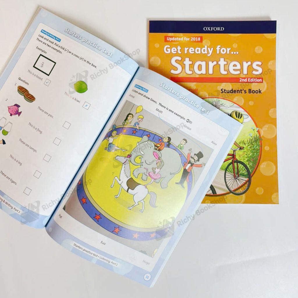 Sách - Get ready for Starters - 2nd edition | Shopee Việt Nam