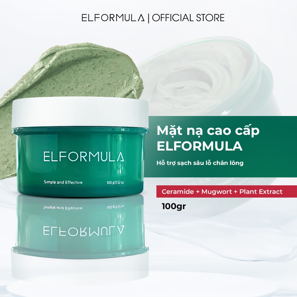 ELFORMULA Intensive Pore Clarifying Mask, Mặt nạ hỗ trợ sạch sâu lỗ ...
