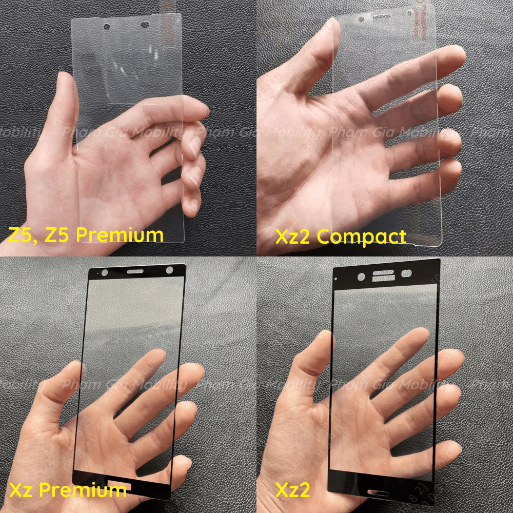 Kính cường lực Sony XZ2 Compact / Xperia XZ2 / XZ2 XZ Premium (G8 142)/ Z5 Z5 Premium full keo ...