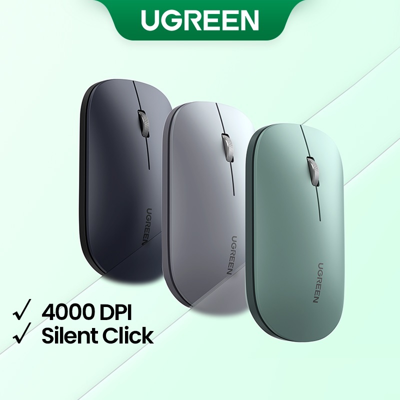 Chuột không dây chính hãng Ugreen MU001 ( 90372-90373-90374) 2.4G ...
