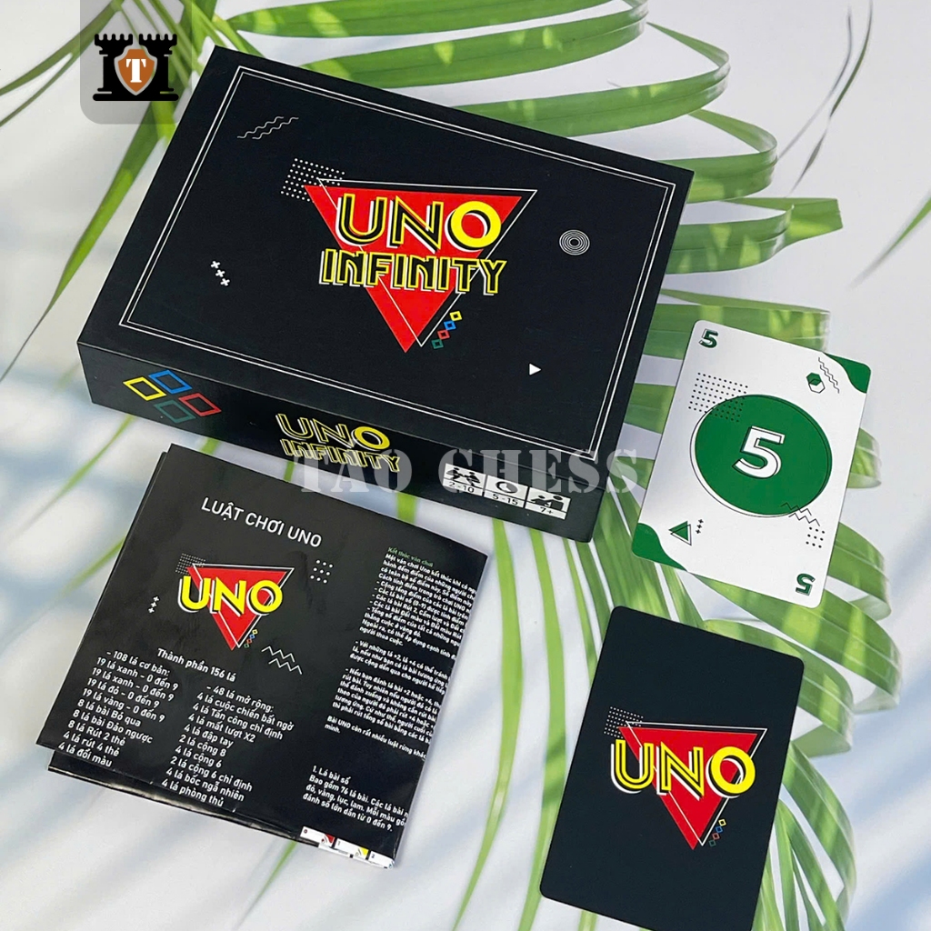 Bài Uno Infinity Cơ Bản + Mở Rộng 178 Lá Hộp Cao Cấp - Boardgame thẻ ...
