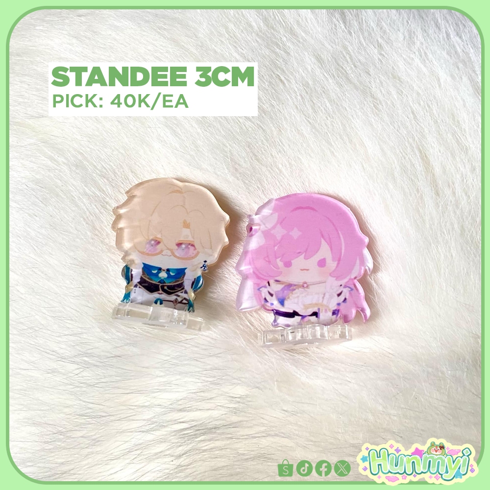 Standee 3cm HSR và HI3 | Hunmyi | Shopee Việt Nam