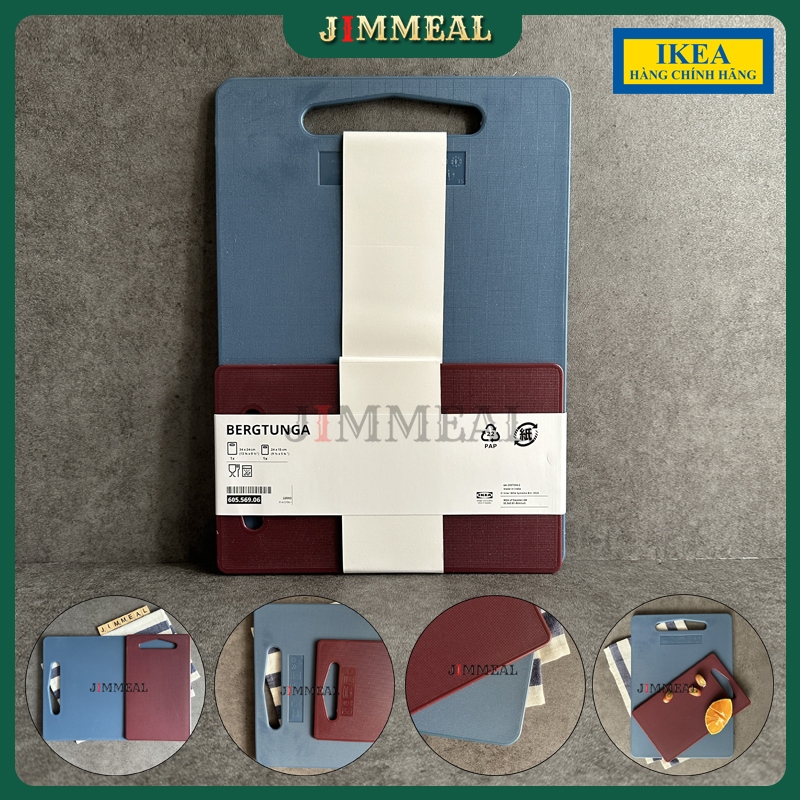 Chính Hãng] [IKEA] Set 2 Thớt Nhựa PP IKEA BERGTUNGA Dùng Trong Thực Phẩm Không Bám Dính Thức Ăn ...