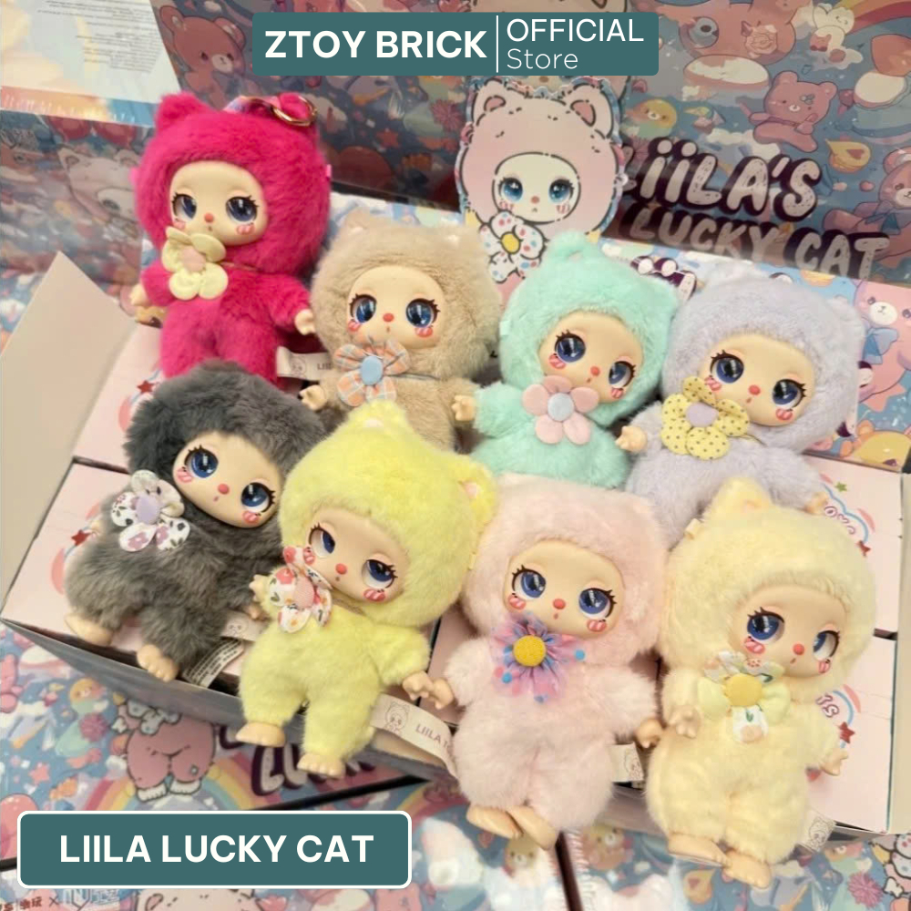 Liila Lucky Cat V1 Random Box | BLIND BOX GẤU BÔNG TREO TÚI LIILA LUCKY ...