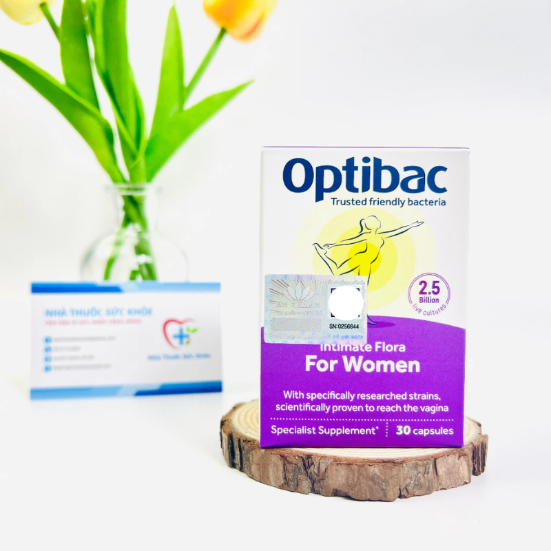 Men vi sinh Optibac tím - Optibac For Women (Optibac tím 30v/90v ), men ...