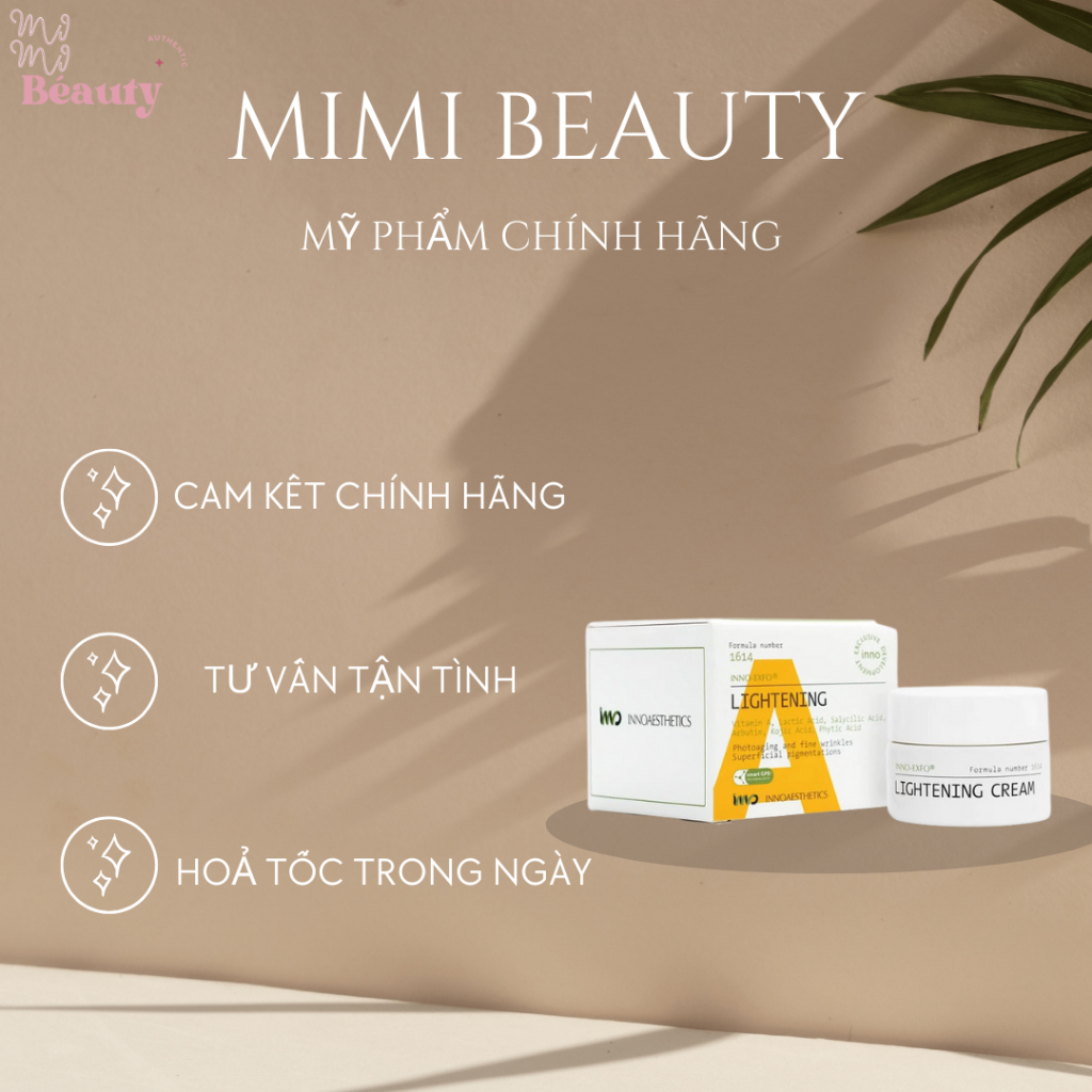[CHÍNH HÃNG] Kem Peel Vitamin A 5% Innoaesthetics Inno LIGHTENING Tái ...