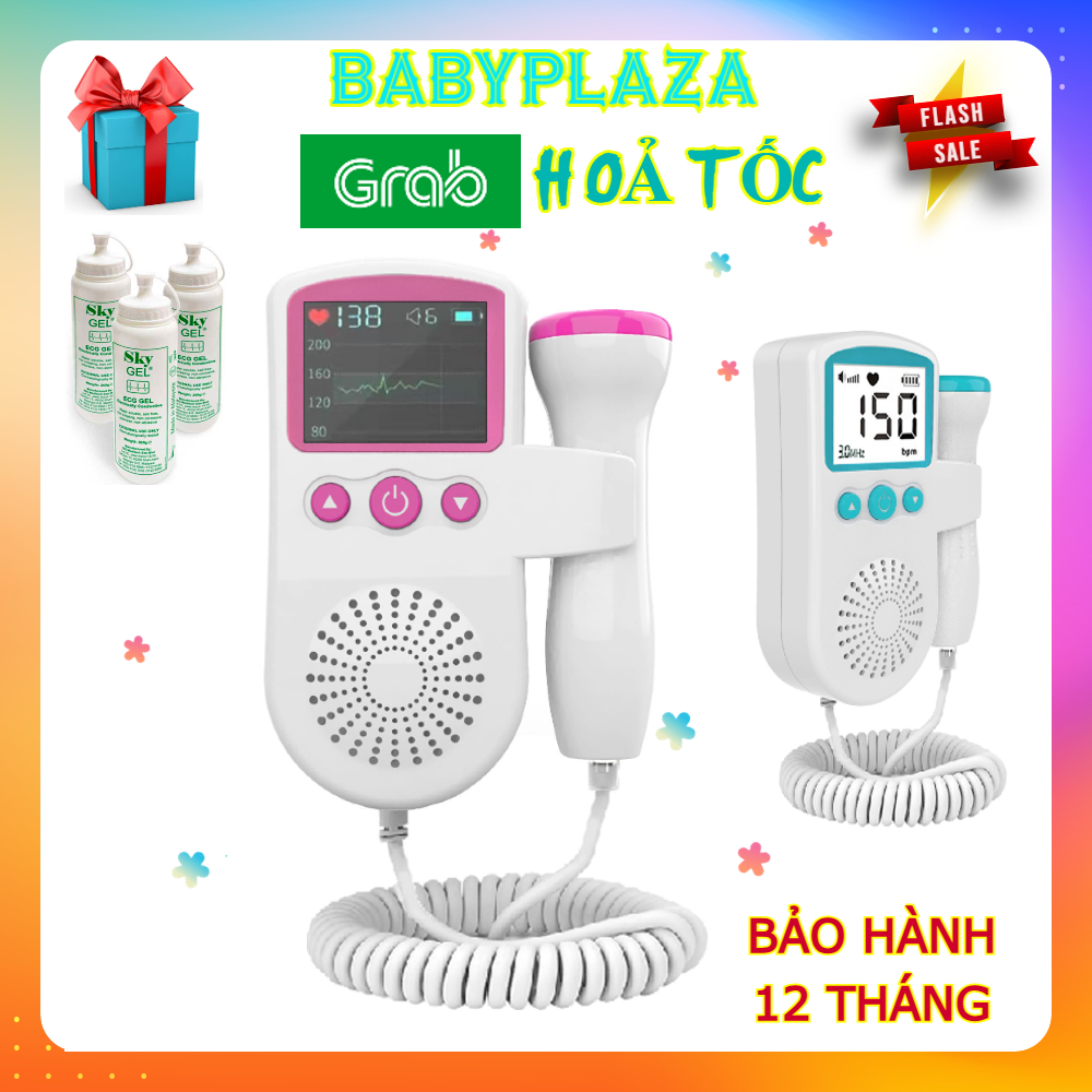 [Hoả Tốc] Máy theo dõi tim thai tại nhà Fetal Doppler JSL-T501, thiết ...