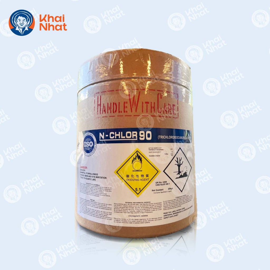 N-Chlor 90 - Chlorine 90% - TCCA bột/ viên 25Kg/Thùng | Shopee Việt Nam