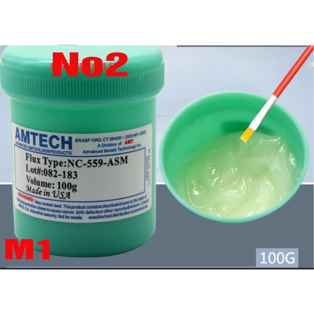 Mỡ AMTECH NC-559 asm M1 , mỡ khò, mỡ hàn, mỡ làm chân chipset | Shopee ...