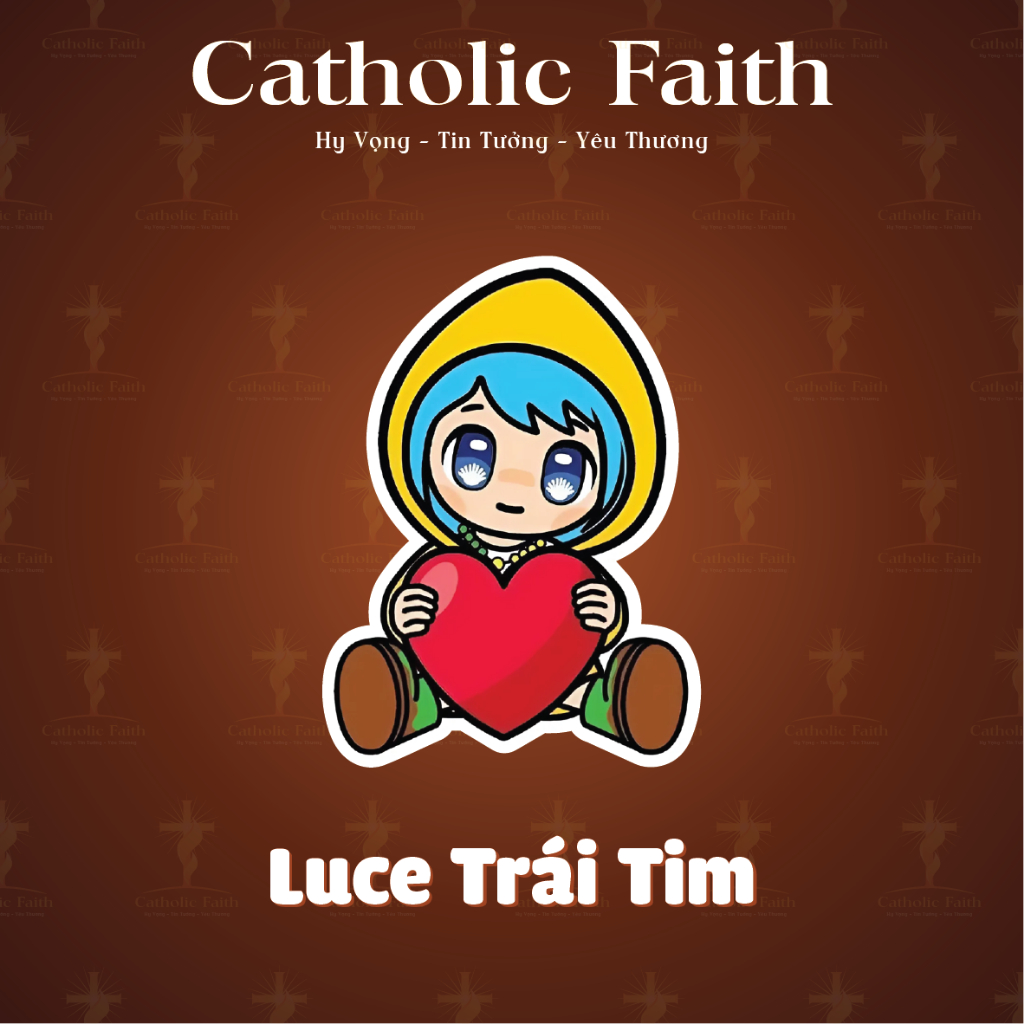 Móc Khóa Linh Vật Luce Trái Tim, Biểu Tượng Năm Thánh 2025, Luce Trái ...