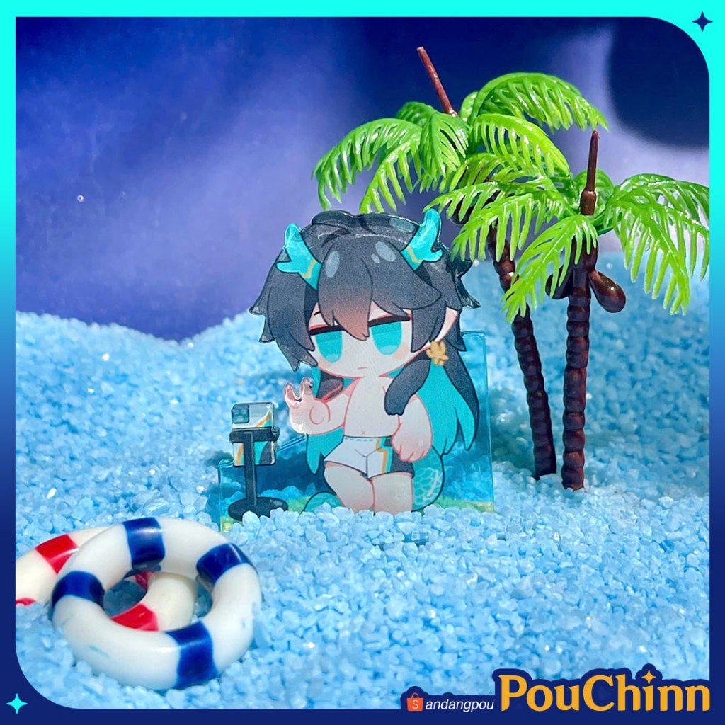 [GACHA MINI STANDEE ARTIST] Time to Beach - Genshin Impact và Honkai ...