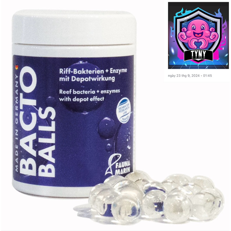 Vi sinh dạng viên cho hồ cá – Bacto Reef Ball 100ml | Shopee Việt Nam