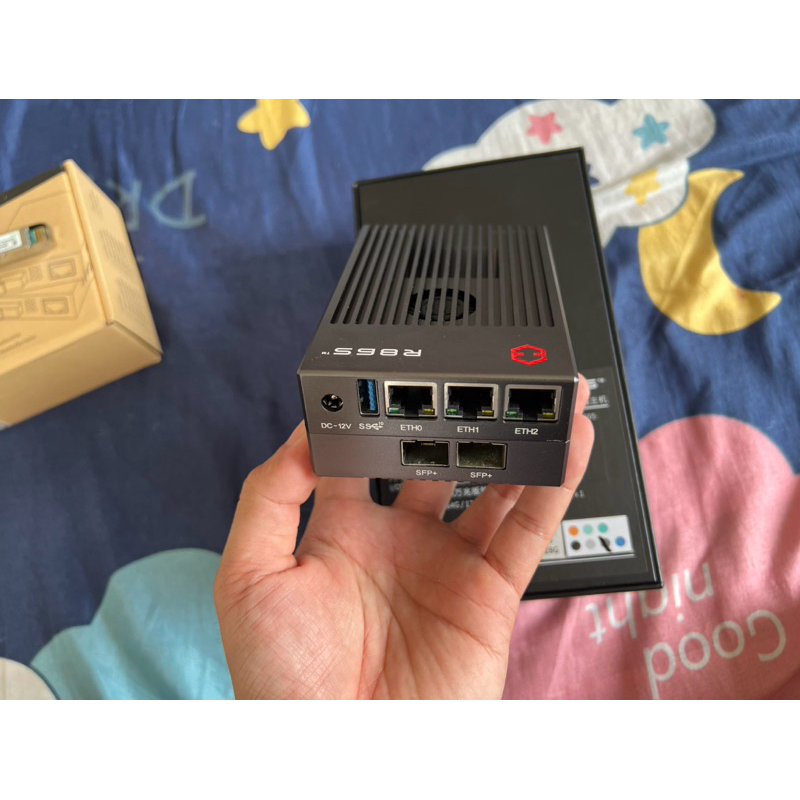 Mini PC GW-R86S-G2 / PC Router R86S G2 /CPU-N5105/RAM-16GB/EMMC-128GB/2SFP+ 10Gb/3 RJ45 2,5Gb ...