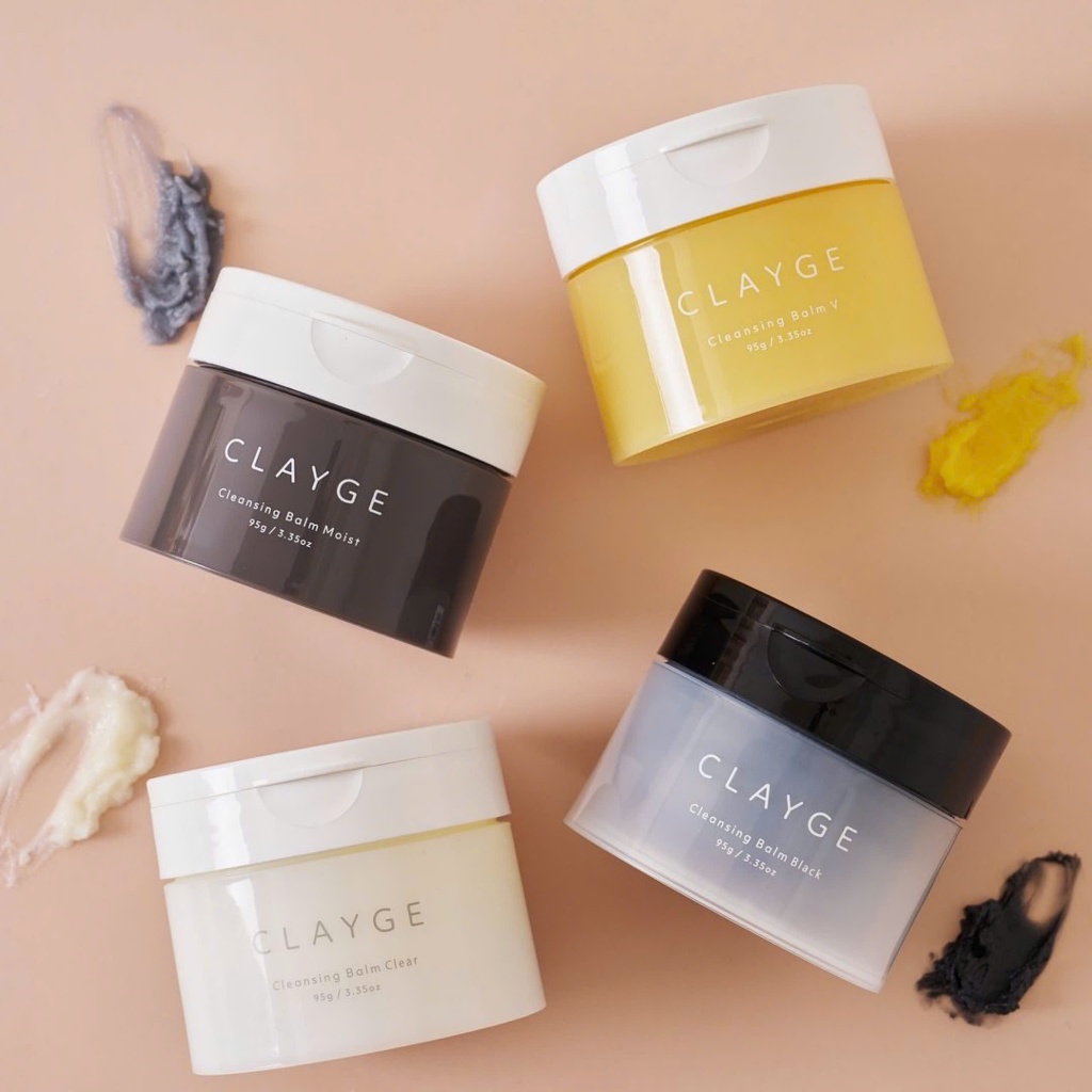 Sáp tẩy trang Clayge Nhật Bản hũ 95g làm sạch sâu lành tính phù hợp với cả da nhạy cảm | Shopee ...