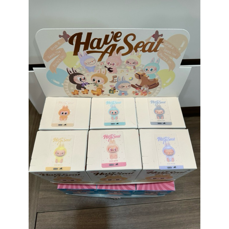 |CHÍNH HÃNG| PASS CÁC EM LABUBU V2 HAVE A SEAT CHECKCARD (New 100% ...