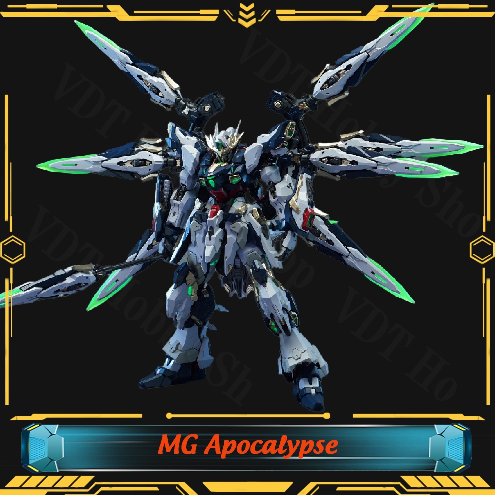 Mô hình lắp ráp MG Apocalypse ( tặng kèm base và decal nước ) | Shopee ...