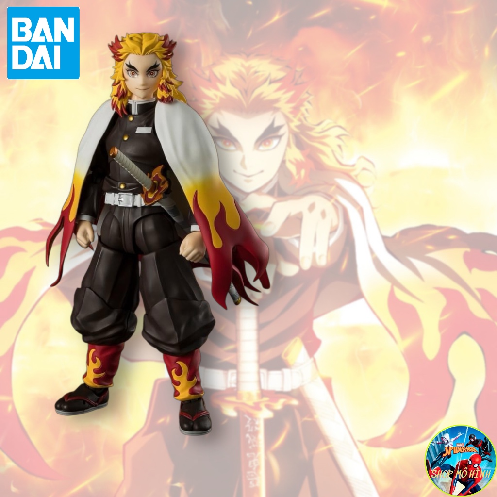 Mô hình SHF Kyojuro Rengoku (Demon Slayer: Kimetsu no Yaiba) Chính Hãng ...