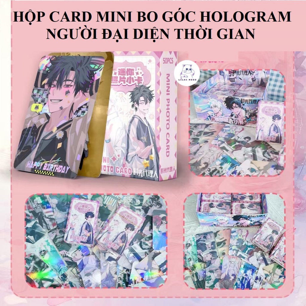 (card mini) sẵn Người đại diện thời gian | Hộp thẻ card laser 50 tấm ...
