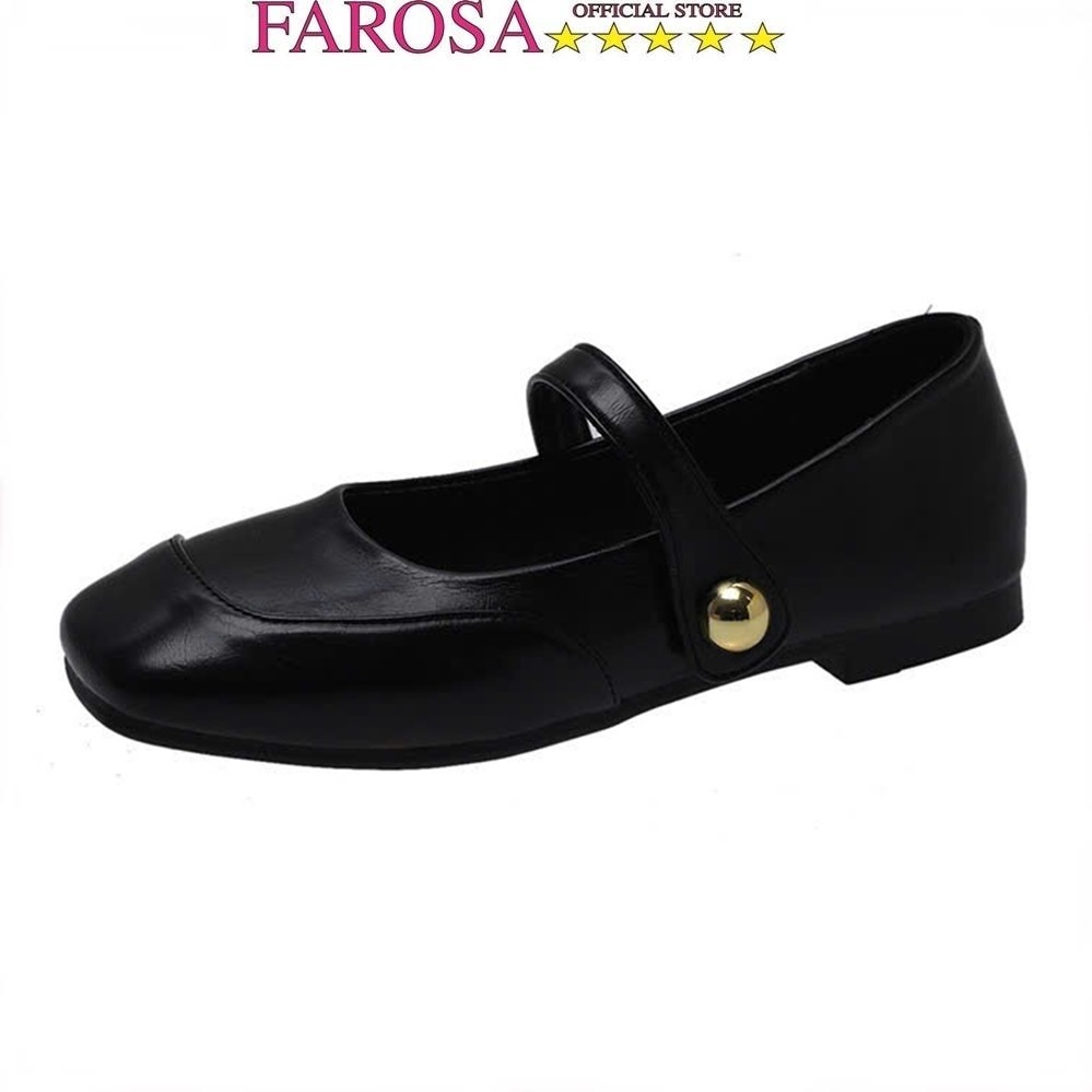 Giày búp bê thời trang nữ quai ngang FAROSA -H79 giày hài quai đính ...