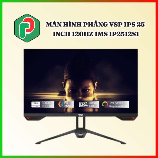 Màn hình phẳng VSP IPS 25 inch 120Hz 1ms IP2512S1 | Shopee Việt Nam