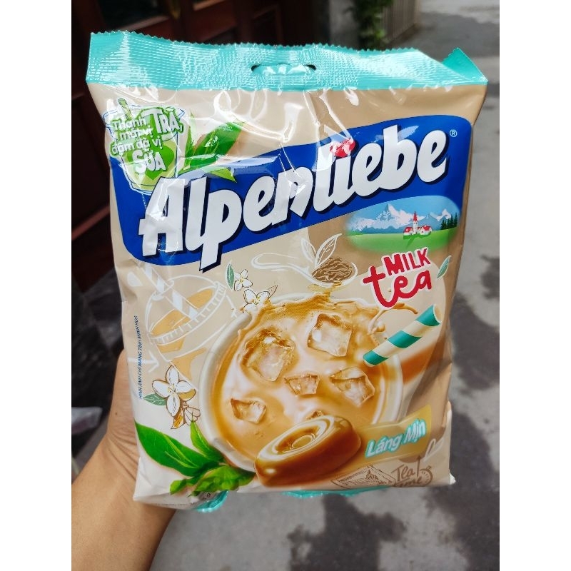 Kẹo Alpenliebe Vị Hồng Trà Sữa Gói To 304.5g/115.5g | Shopee Việt Nam
